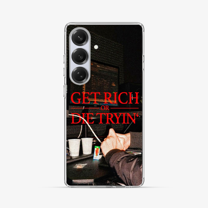 Get Rich Or Die Trying Samsung Phone Case – The Case Factory India
